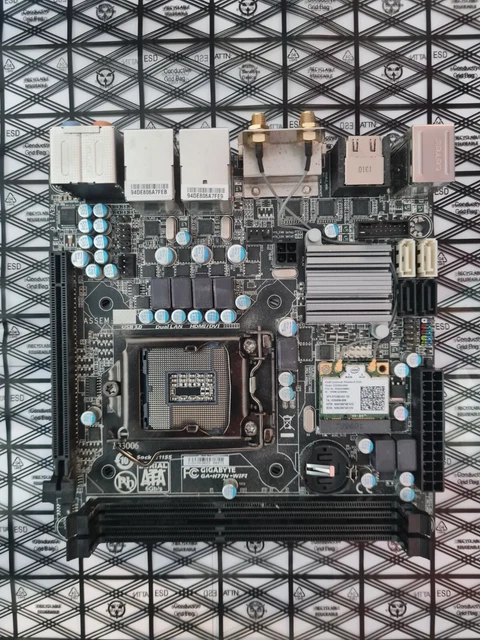 GIGABYTE GA-H77N-WIFI SOCKET LGA1155 DDR3 MiniITX Motherboard £42.32 - PicClick UK