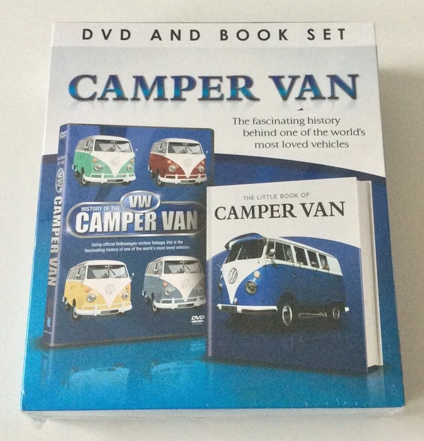 HISTORY OF THE Iconic Volkswagen Vw Camper Van Dvd Book Gift Set NEW £3 ...