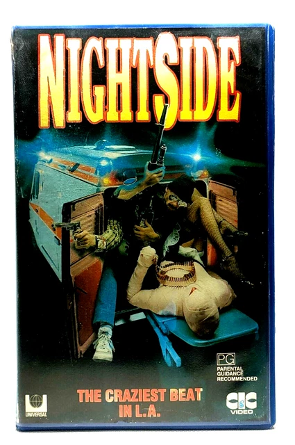 NIGHTSIDE VHS PAL Very Rare EX-RENTAL Big Box TESTED 1980 Australian ...