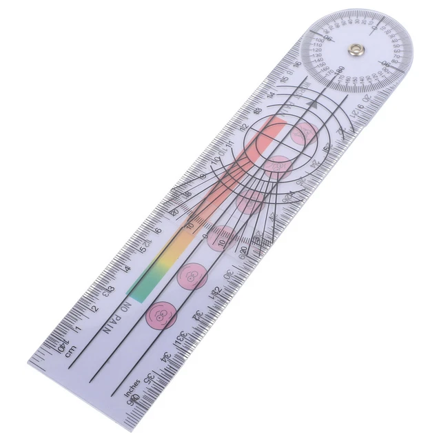 RULERS BULK FOR Classroom Orthopedic Angle Multi-functional Goniometer ...