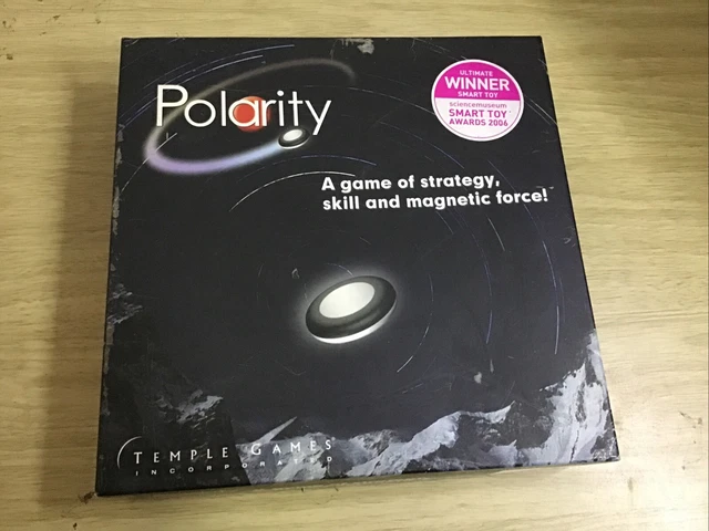 POLARITY MAGNETIC FORCE Board Game Rare 2006 Strategy Game Temple Games ...