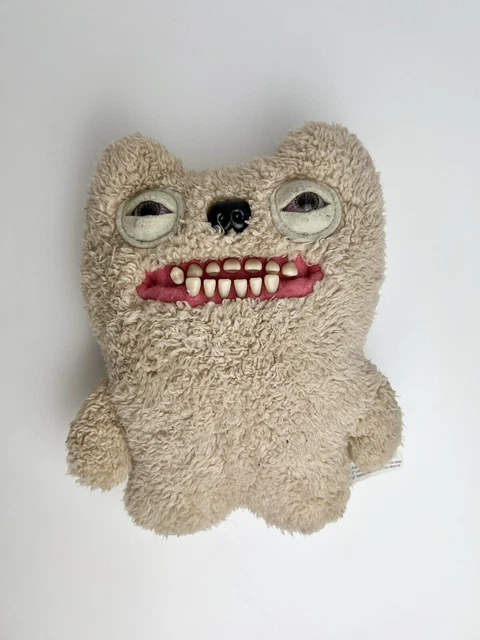 FUGGLER FUNNY UGLY Monster White plush teddy £1.75 - PicClick UK