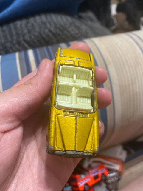 1969 VINTAGE LESNEY Matchbox Rolls Royce Silver Shadow Coupe No. 69 ...