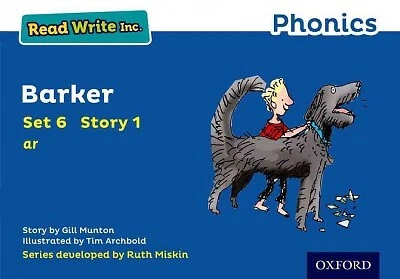 READ WRITE INC. Phonics: Blue Set 6 Storybook 1 Barker, Paperback by ...