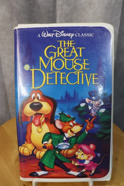 THE GREAT MOUSE Detective VHS Disney Clamshell Black Diamond £14.37 ...