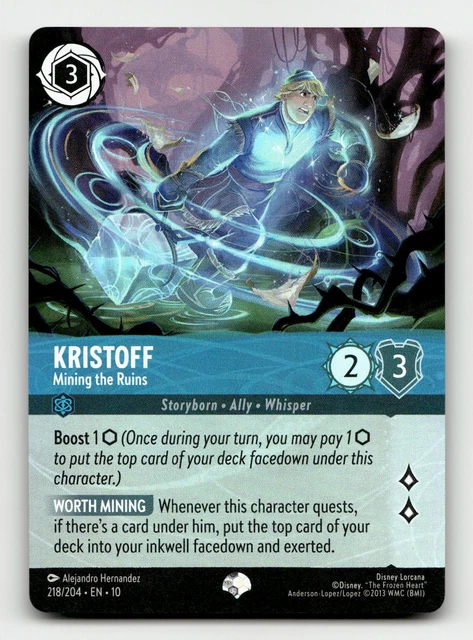 KRISTOFF - MINING the Ruins (Epic) 218/204 Whispers in the Well Cold ...