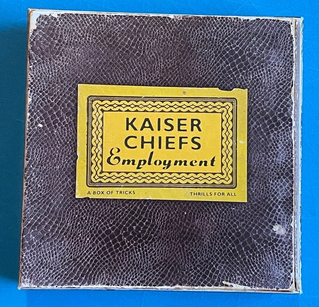 KAISER CHIEFS - Employment. RARE Limited edition Boxset (box of Tricks ...