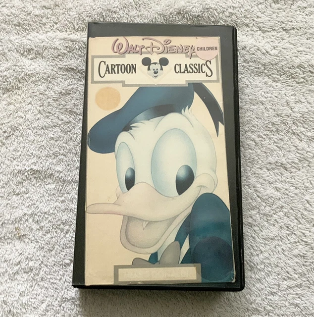 Vhs Walt Disney Cartoon Classics Volume 2 Heres Donald 1991 Home