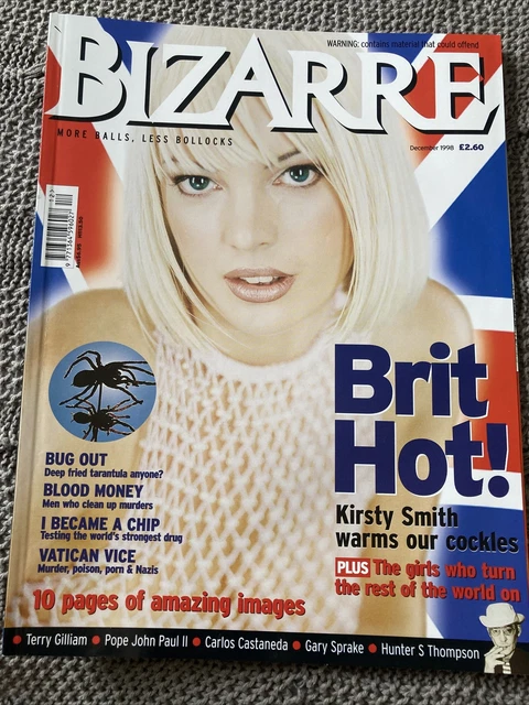 BIZARRE MAGAZINE 90’S Iconic Infamous Dec 1998 No 15 Kirsty Smith Terry ...