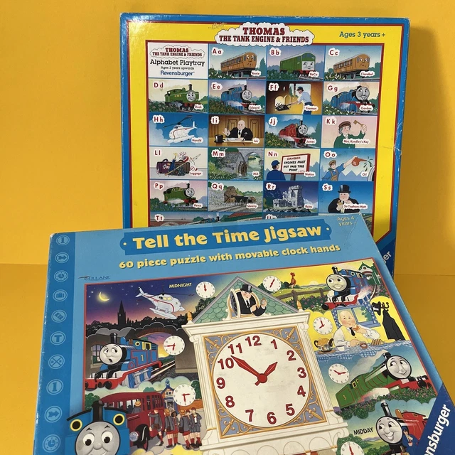 VINTAGE THOMAS THE Tank Engine & Friends Games Alphabet Playtray ...