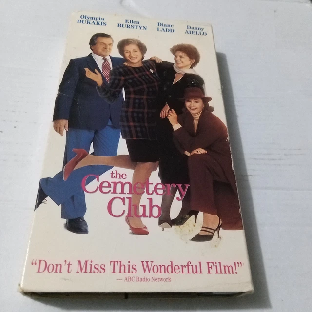 THE CEMETERY CLUB VHS 90s Comedy Danny Aiello Dianne Ladd Ellen Burstyn ...