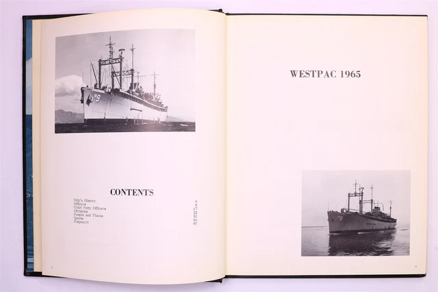 USS DELTA (AR-9) 1965 Westpac Einsatzlog Kreuzfahrtbuch Kreuzfahrtbuch ...