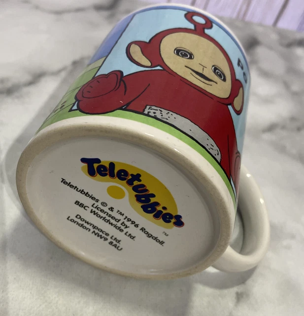 RARE TELETUBBIES PO MUG Original 1996 Ragdoll BBC London Red Po Cup £12 ...
