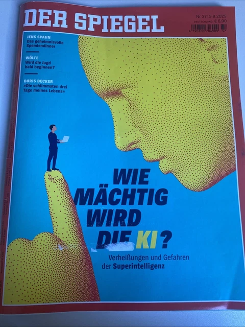 DER SPIEGEL, NR. 37 vom 05.08.2025, Wie Mächtig Wird KI? Verheißungen ...