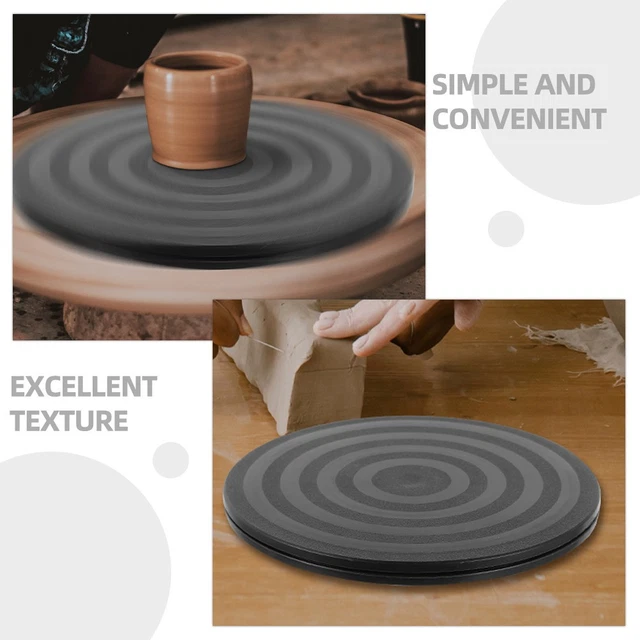CLAY TURNTABLE ROUND Pottery Sculpture Carving Turntable Clay Craft ...