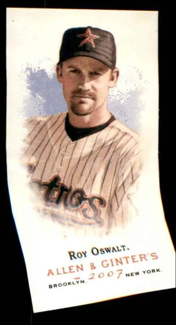 2007 OPPS ALLEN and Ginter Mini A et G dos Roy Oswalt Houston Astros ...