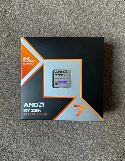 AMD RYZEN 7 9800X3D (8 Core, 16-Thread Processor) - Brand New Boxed ...