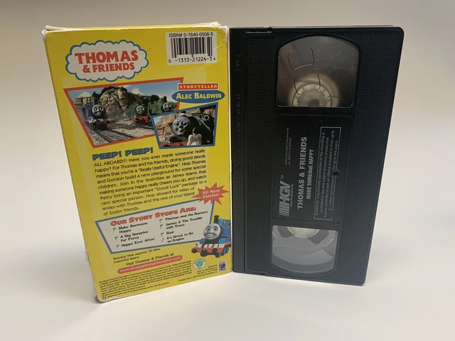 MAKE SOMEONE HAPPY 🚂 Thomas The Tank Engine And Friends VHS Canadian ...