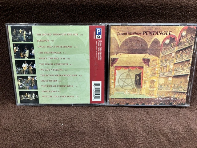 JACQUI MCSHEE - Pentangle, At the Little Theatre (2000) English Folk ...