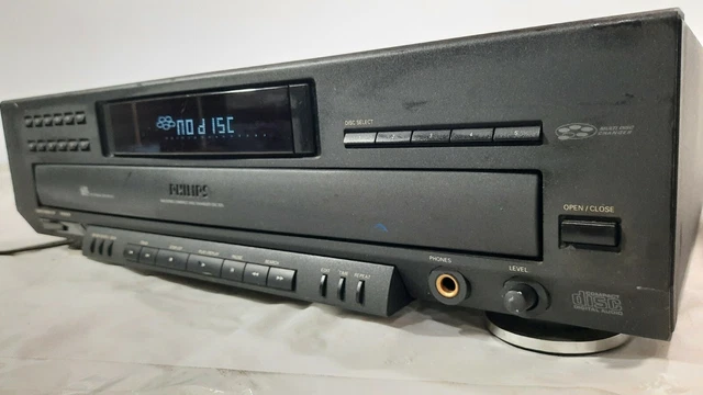 LECTEUR CD COMPACT Philips CDC-925 900 Series 5 carrousel Bitstream ...