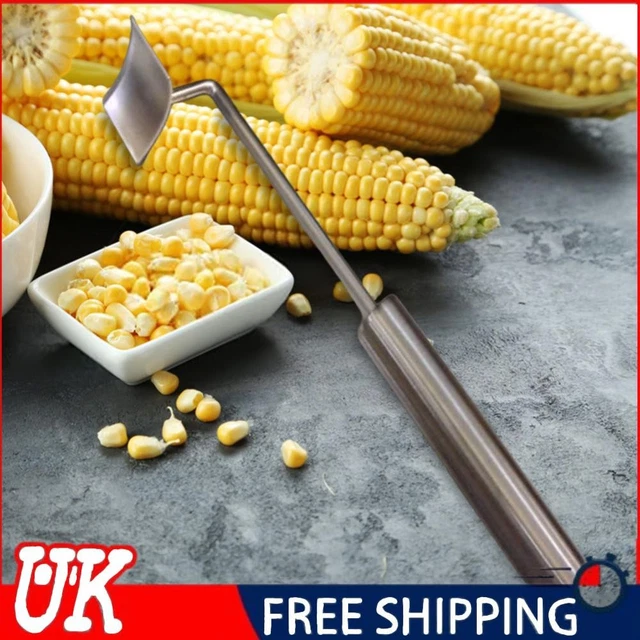 STAINLESS STEEL CORN Thresher Easy Clean Corn on The Cob Remover ...