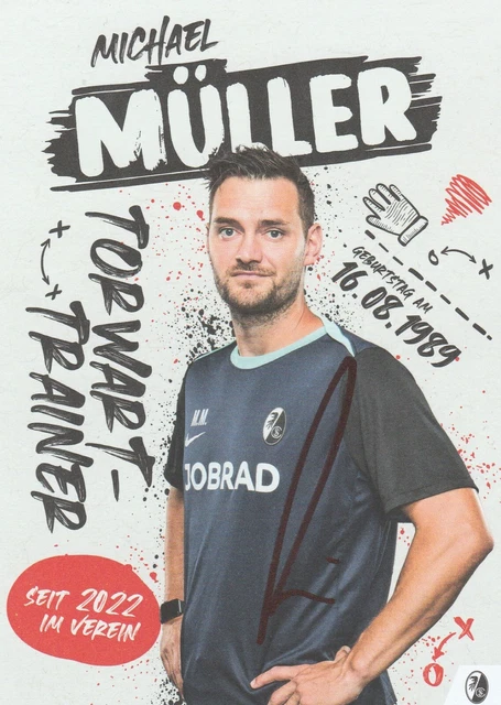 MICHAEL MÜLLER AUTOGRAMMKARTE 2024/25 SC FREIBURG NEU 2024/2025 GERMANY 24/25 EUR 1,00 - PicClick DE