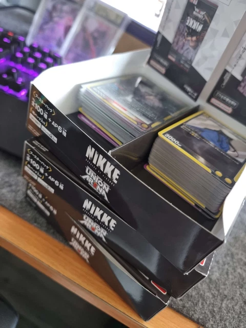 UNION ARENA - Nikke Goddess Of Victory - Card Bulk - 3 Boxes - Japanese ...