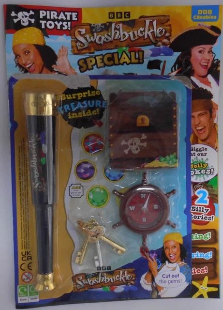 BBC CBEEBIES SWASHBUCKLE magazine Special 2025 Stories, Puzzles ...