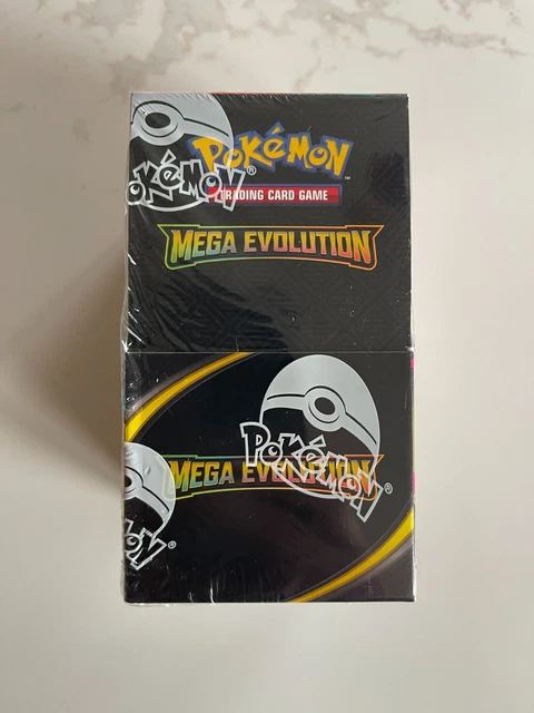 SEALED POKEMON TCG Mega Evolution Half Booster Box 18 Packs | Rare ...
