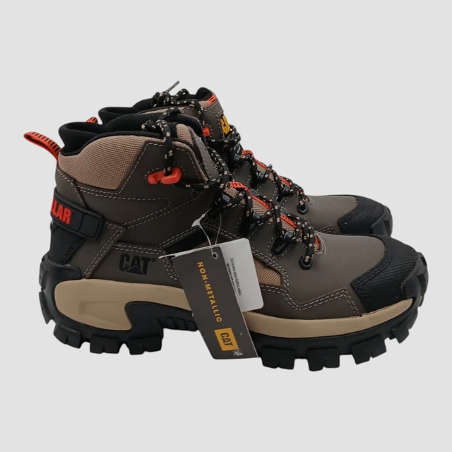 CATERPILLAR MEN'S INVADER Mid Vent Composite Toe Work Boots P91666 Size ...