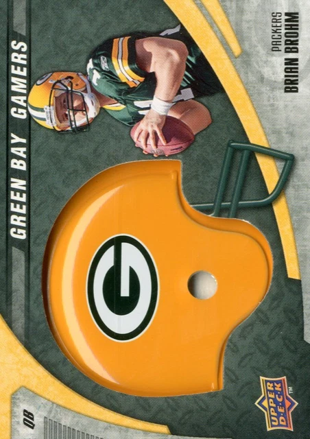 CARTE DE FOOTBALL 2008 Upper Deck Green Bay Gamers #16 Brian Brohm EUR ...