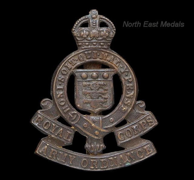 WW2 RAOC ROYAL Army Ordnance Corps Cap Badge £7.99 - PicClick UK