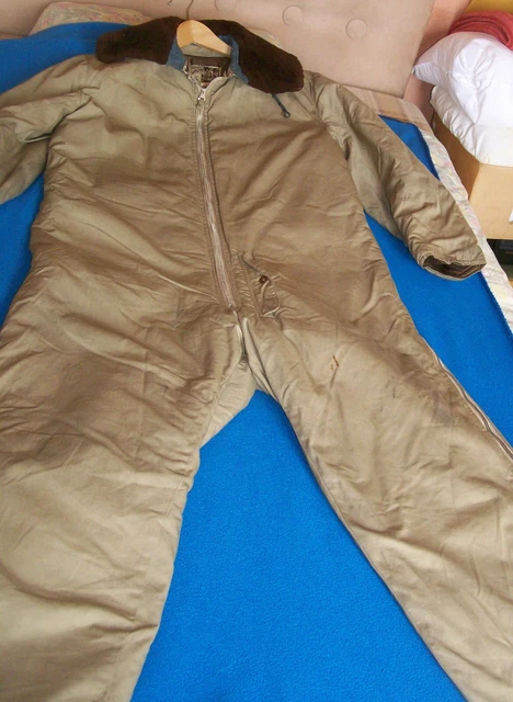 WW2 CANADIAN FLYING SUIT by SS HOLDEN LTD 1941-42 SIZE 4 GC £1,332.68 ...