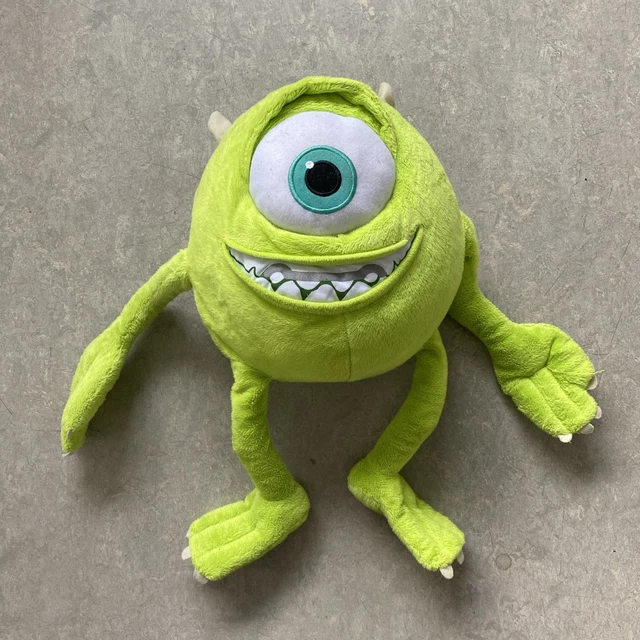 DISNEY PIXAR MONSTERS University Inc. Mike Wazowski Soft Toy Plush 40cm ...