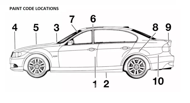 KAPCI JAGUAR TITANIUM Colour Code Lfa Car Paint Ready For Spray Gun Rfu ...