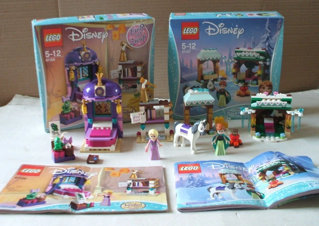 LEGO DISNEY PRINCESS Rapunzel's Castle Bedroom 41156 Anna's Snow ...