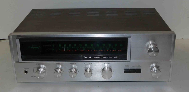 AMPLI-TUNER STÉRÉOPHONIQUE VINTAGE Sansui 441 EUR 199,99 - PicClick FR