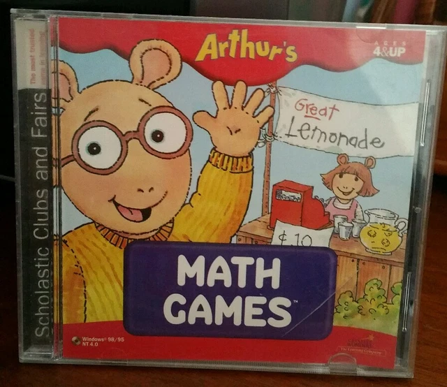 ARTHUR'S MATH GAMES PC GAME - FREE POST $16.99 - PicClick AU