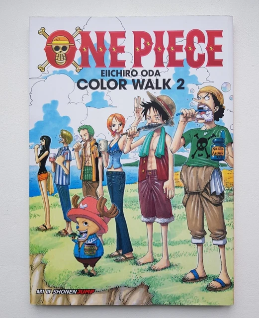 ONE PIECE COLOR Walk 2 - Art of Shonen Jump Illustrations Book £11.31 ...