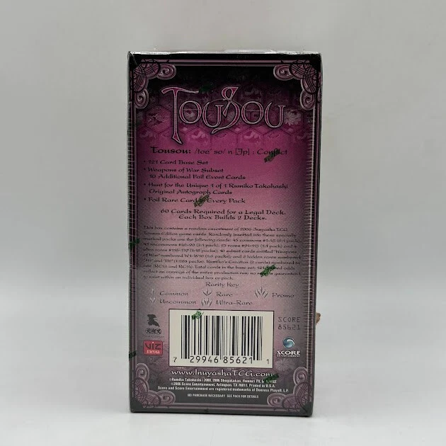 BOÎTE DE BOOSTER TCG Inuyasha Tousou Neuve Et Scellée En Usine ! EUR ...