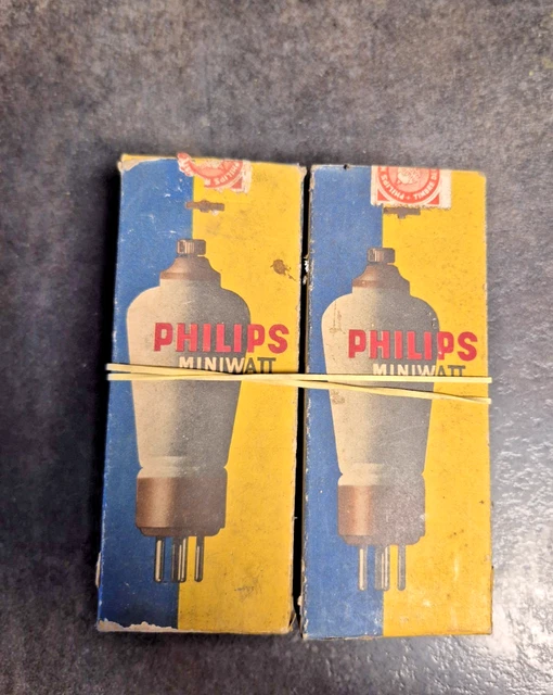 RARE 2X TUBES A410 Philips NIB triode aka TM2 EUR 14,90 - PicClick FR