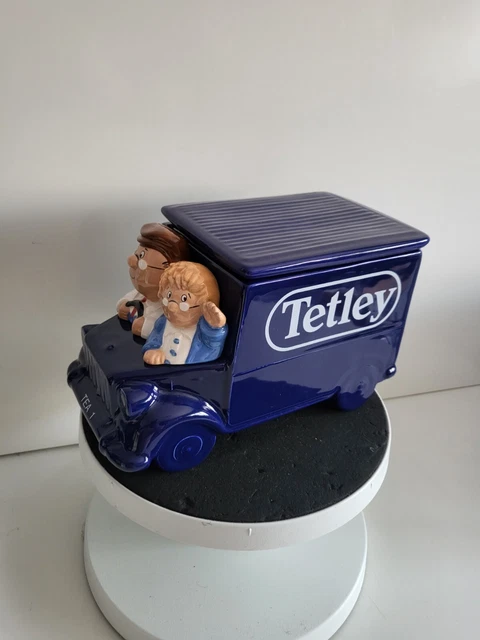 LOVELY VERY RARE Wade Tetley Tea Caddy Gaffer At The Wheel Made In ...