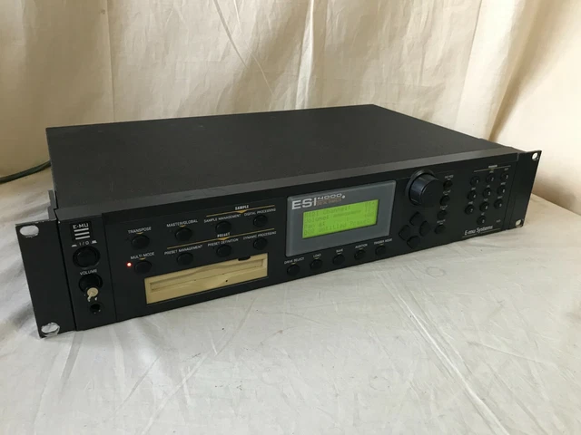 E-MU ESI-4000 SAMPLER MODEL 6225 Turbo S/PDIF digital I/O £275.69 ...