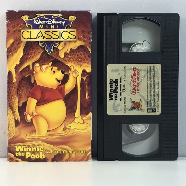 WINNIE THE POOH & Honey Tree VHS Disney Video Tape Mini Classics ...
