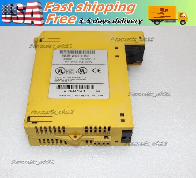 FANUC A03B-0807-C152 I/O Module 8Pt 24Vdc Pos Output $223.60 - PicClick CA