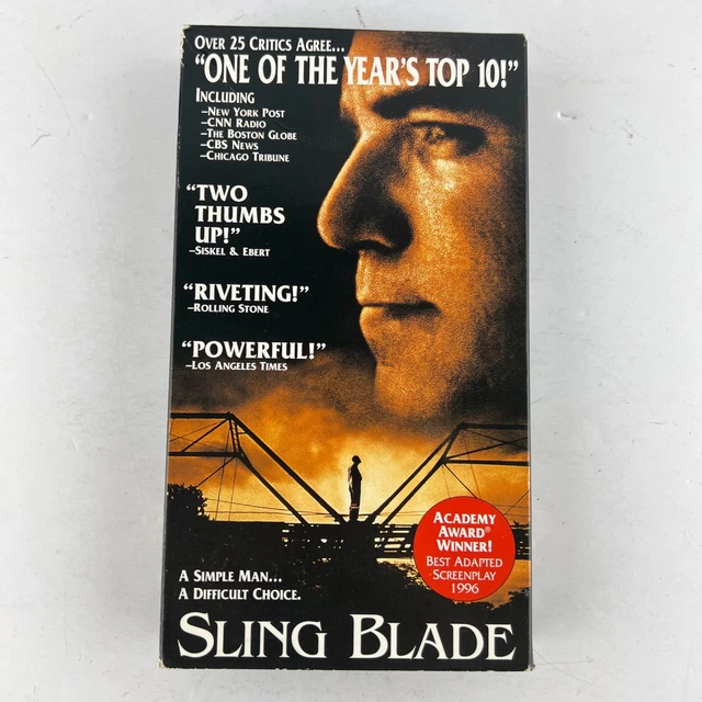 SLING BLADE VHS Video Tape 1996 Billy Bob Thornton £4.12 - PicClick UK