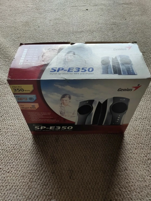 GENIUS SP-E350 PC Speakers Multimedia Hi-Fi Speaker System £12.00 ...