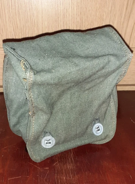WW2 ORIGINAL GERMAN Wehrmacht Luftwaffe Gas Mask Filter Pouch M38 ...