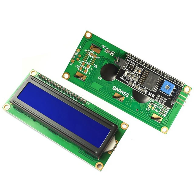 1602 16X2 LCD Display For IIC/I2C/TWI/SPI Serial Interface Module For ... 1602 16X2 LCD Display For IIC/I2C/TWI/SPI Serial Interface Module For ...