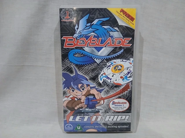 BEYBLADE - LET It Rip! - Volume 1 - PAL VHS Video Tape - VERY GOOD ...